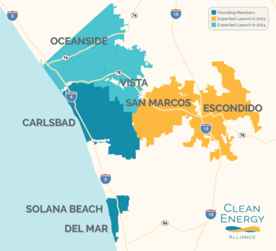 2022-09_CEA Service Area Map | Clean Energy Alliance