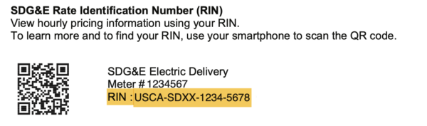 Your CEA Rate Identification Number (RIN) | Clean Energy Alliance